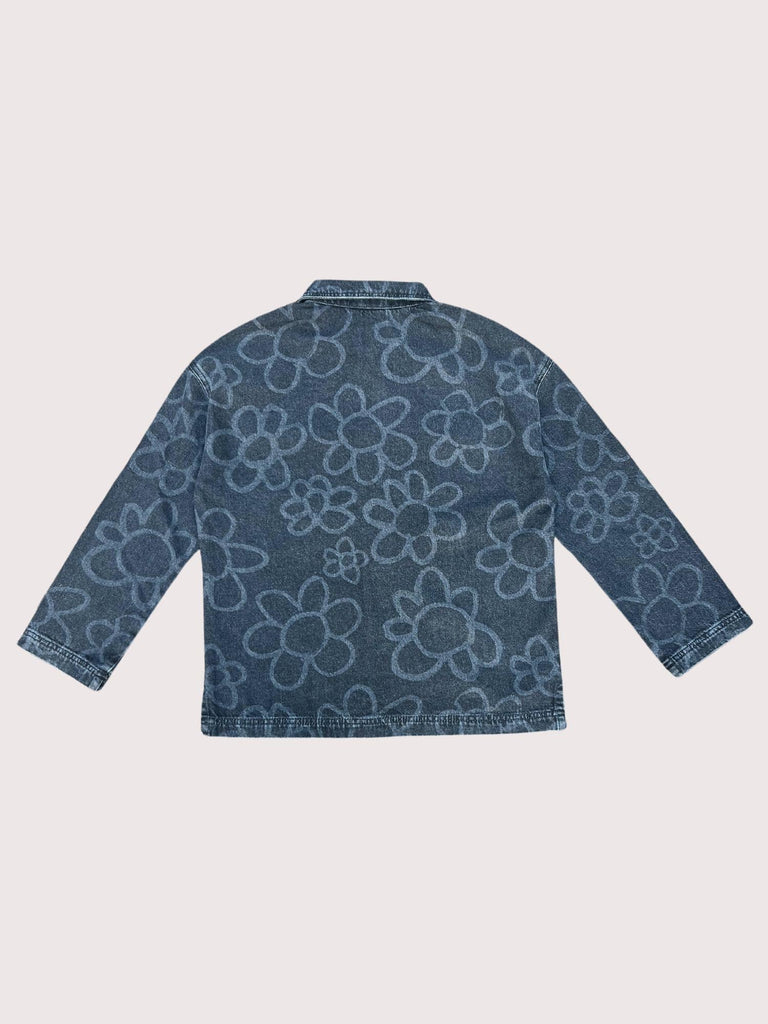 Flower Scribble Chore Jacket – Lazy Oaf