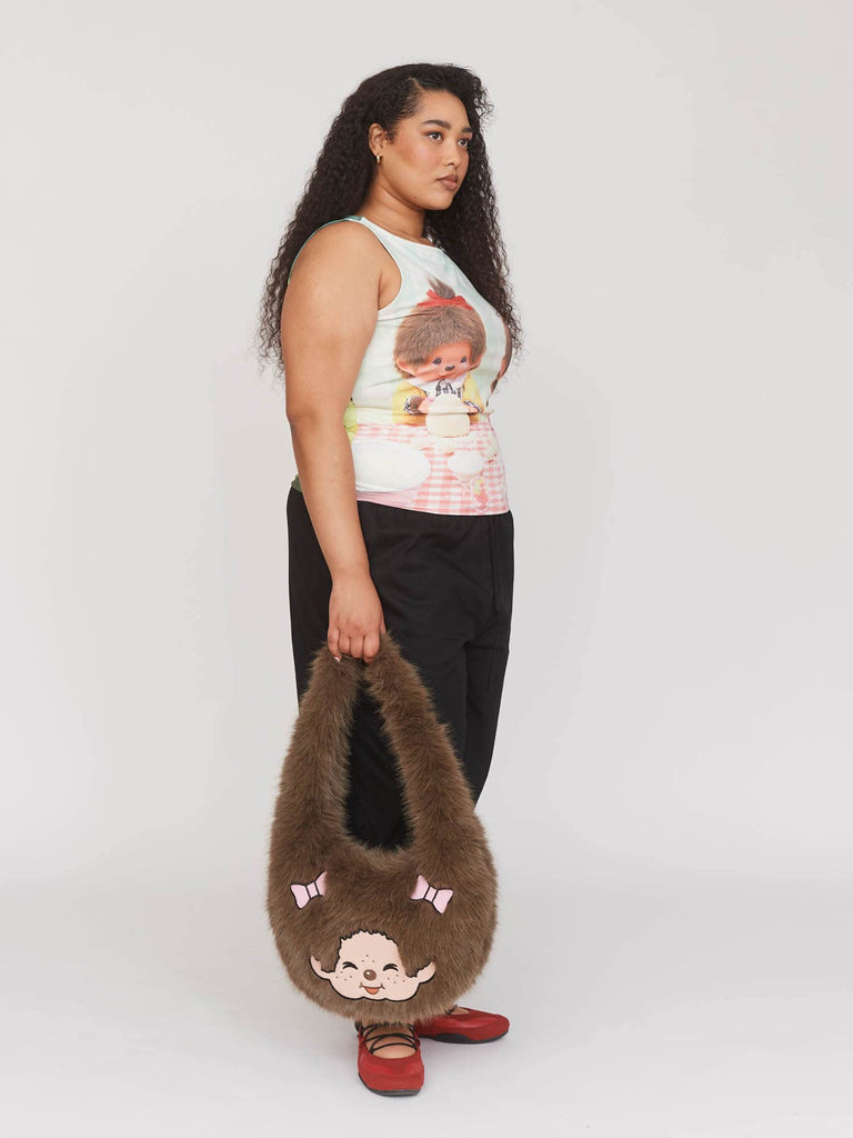 Monchhichi Floofy Bag | Lazy Oaf Collaboration