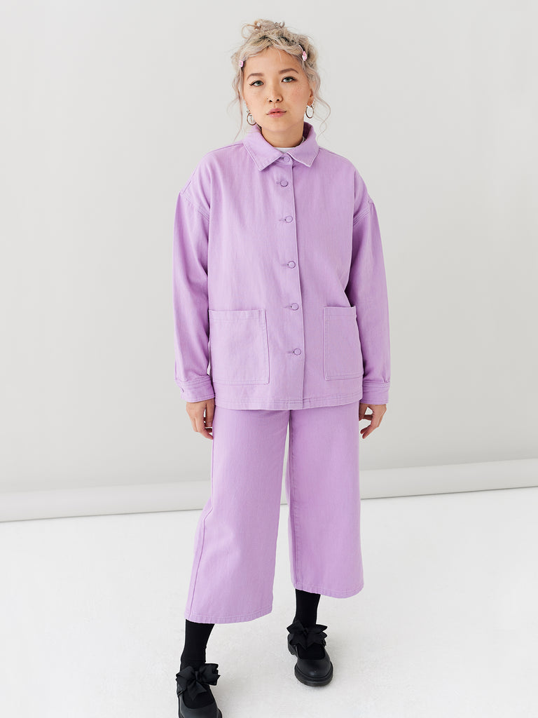 LO Chore Jacket - Lilac – Lazy Oaf