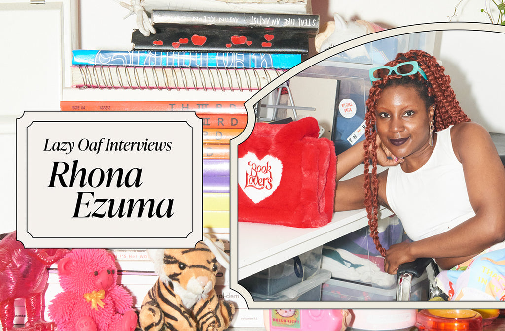 Studio tour & interview with Rhona from THIIIIRD Mag – Lazy Oaf