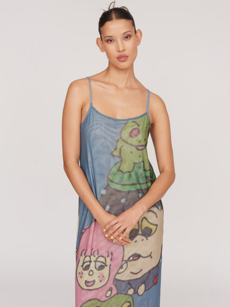 Under A Spell Mesh Dress – Lazy Oaf