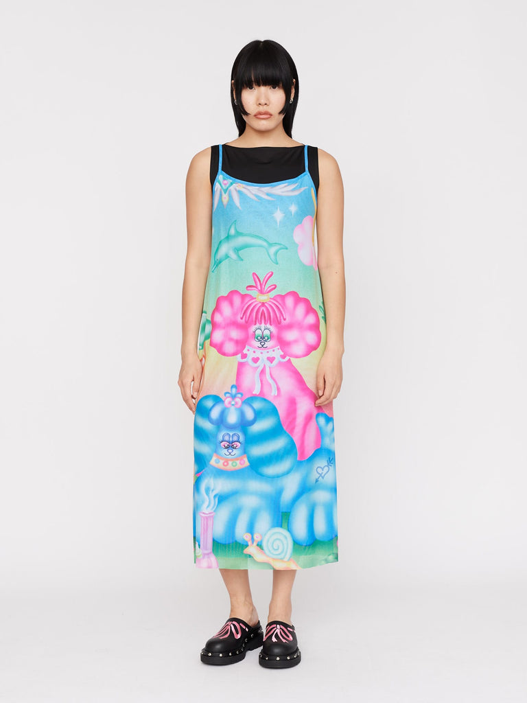 LO x Lony Mathis Playground Mesh Dress – Lazy Oaf
