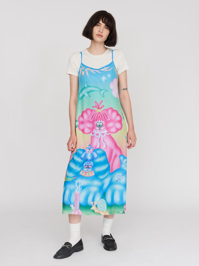 LO x Lony Mathis Playground Mesh Dress – Lazy Oaf