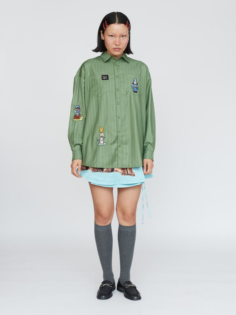 Pixie Spells Oversized Shirt – Lazy Oaf