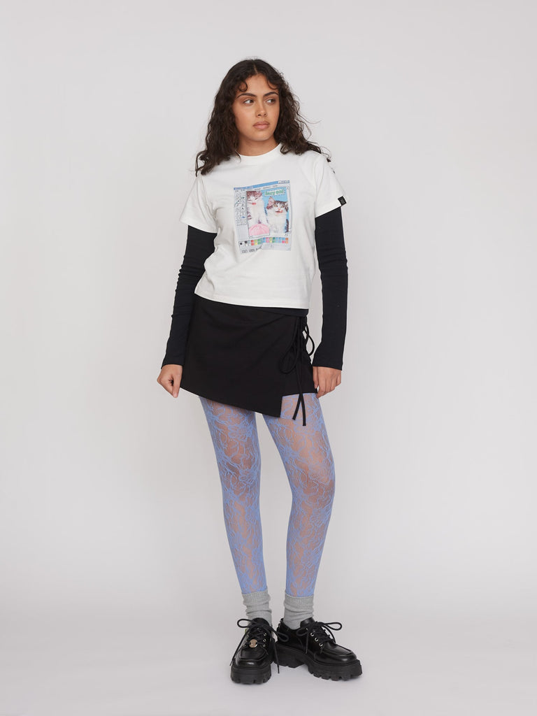 Copy Cat Fitted Tee – Lazy Oaf