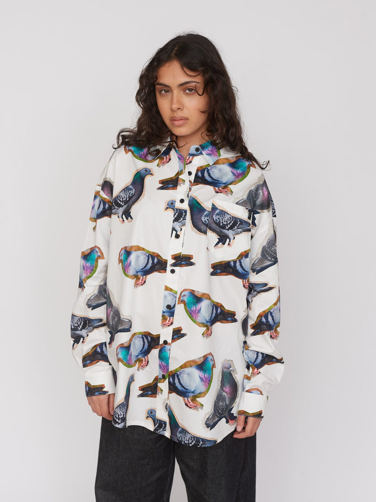 Pigeons Are Pals Shirt – Lazy Oaf