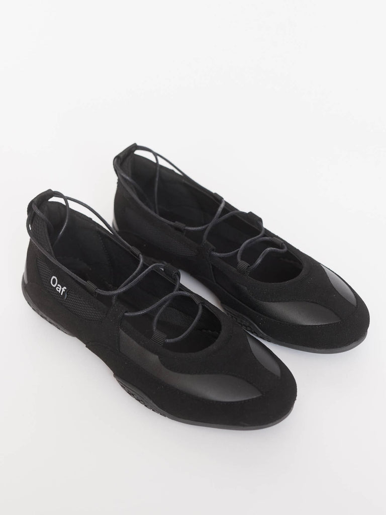 Black Slimbo Ballet Sneakers – Lazy Oaf