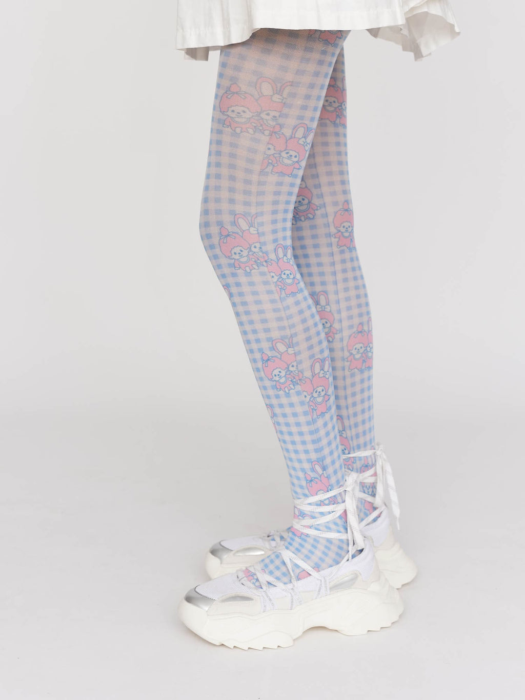 Monchhichi x Lazy Oaf Tights