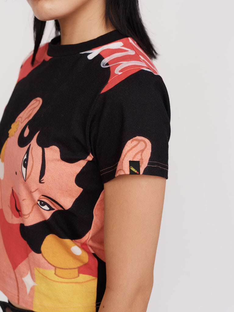 LO x Laura Callaghan Fitted Tee – Lazy Oaf