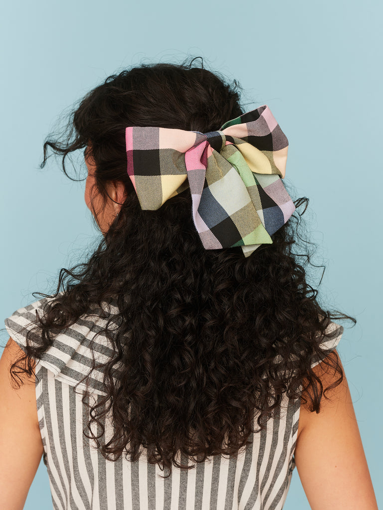 Checkmate Bow Hair Clip – Lazy Oaf