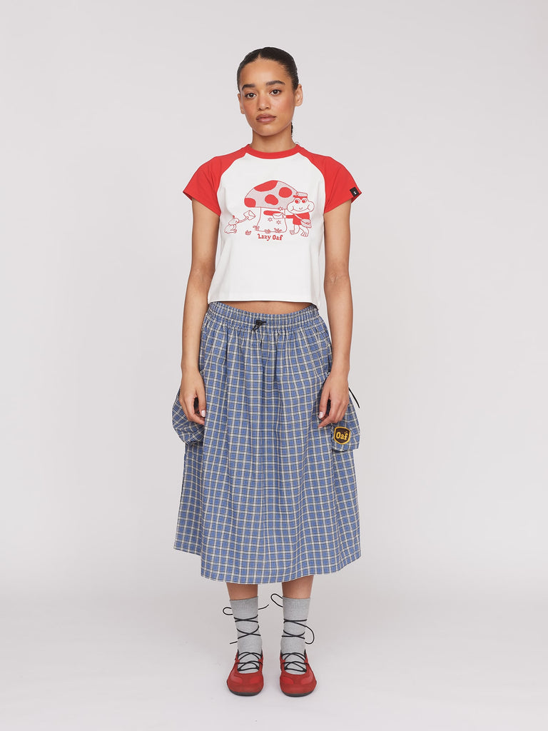 Frog Delivery Raglan Fitted Tee – Lazy Oaf