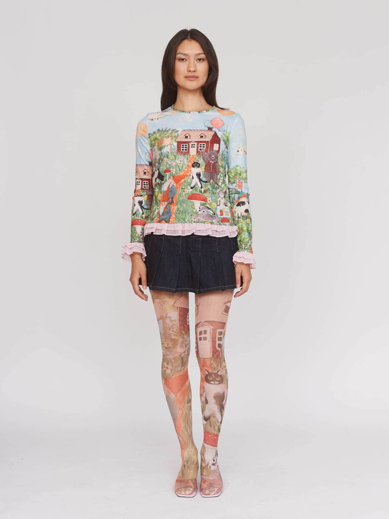 Outsiders Division x Lazy Oaf Tights