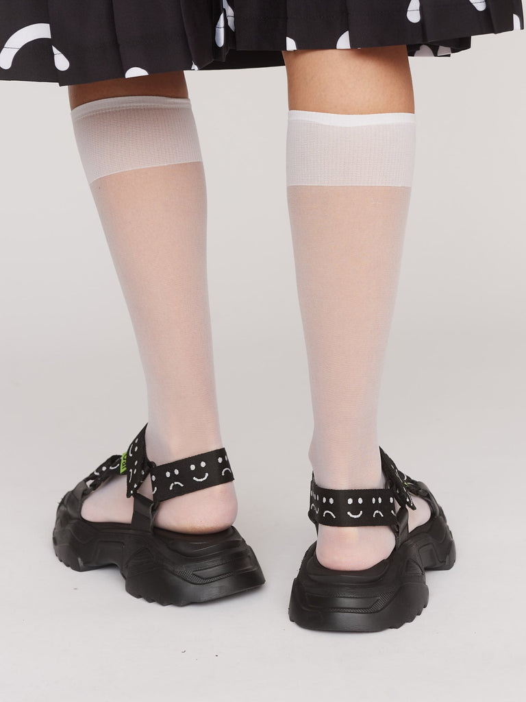 Happy Sad Velcro Sandal – Lazy Oaf