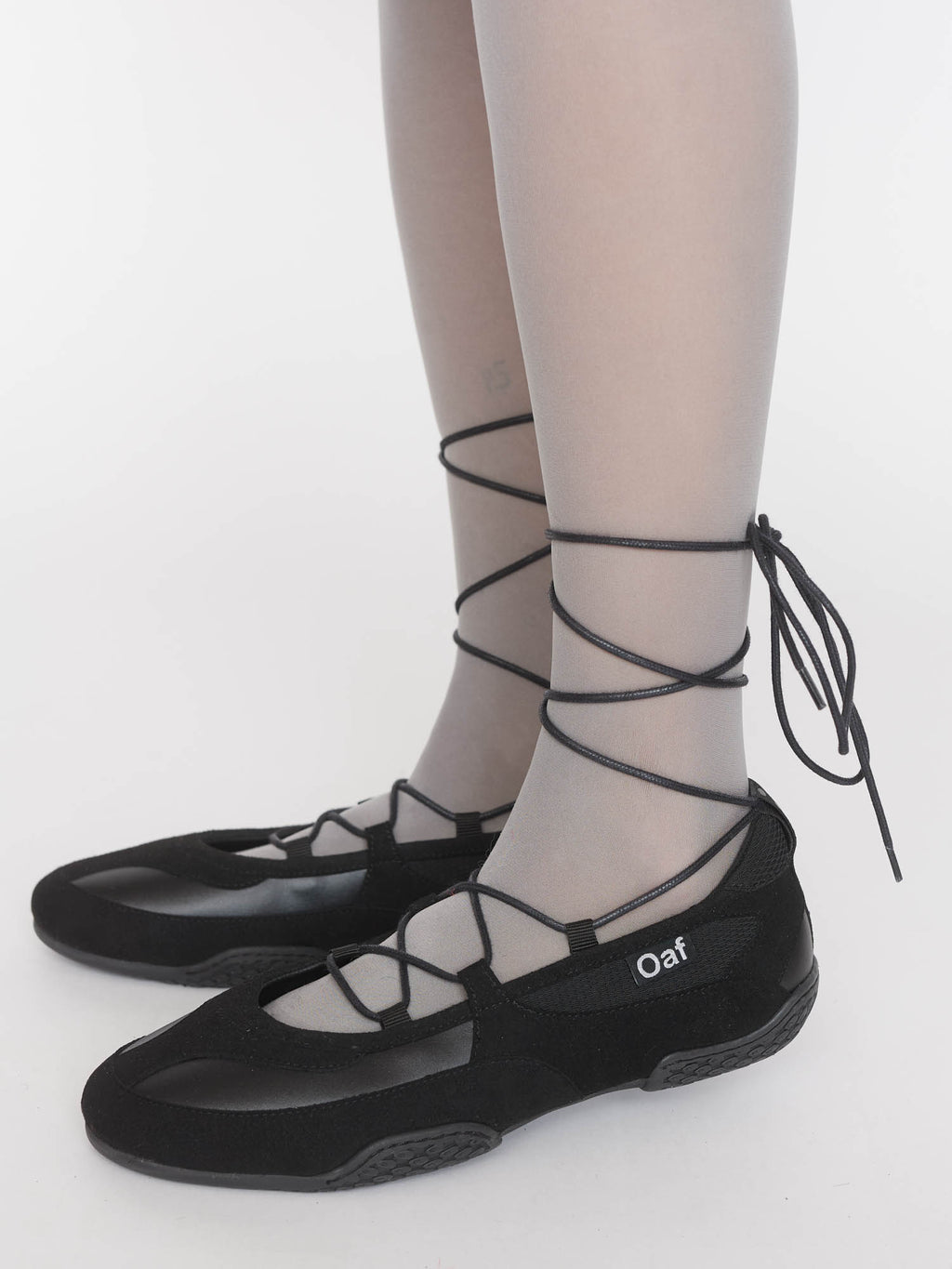 Black Slimbo Ballet Sneakers – Lazy Oaf