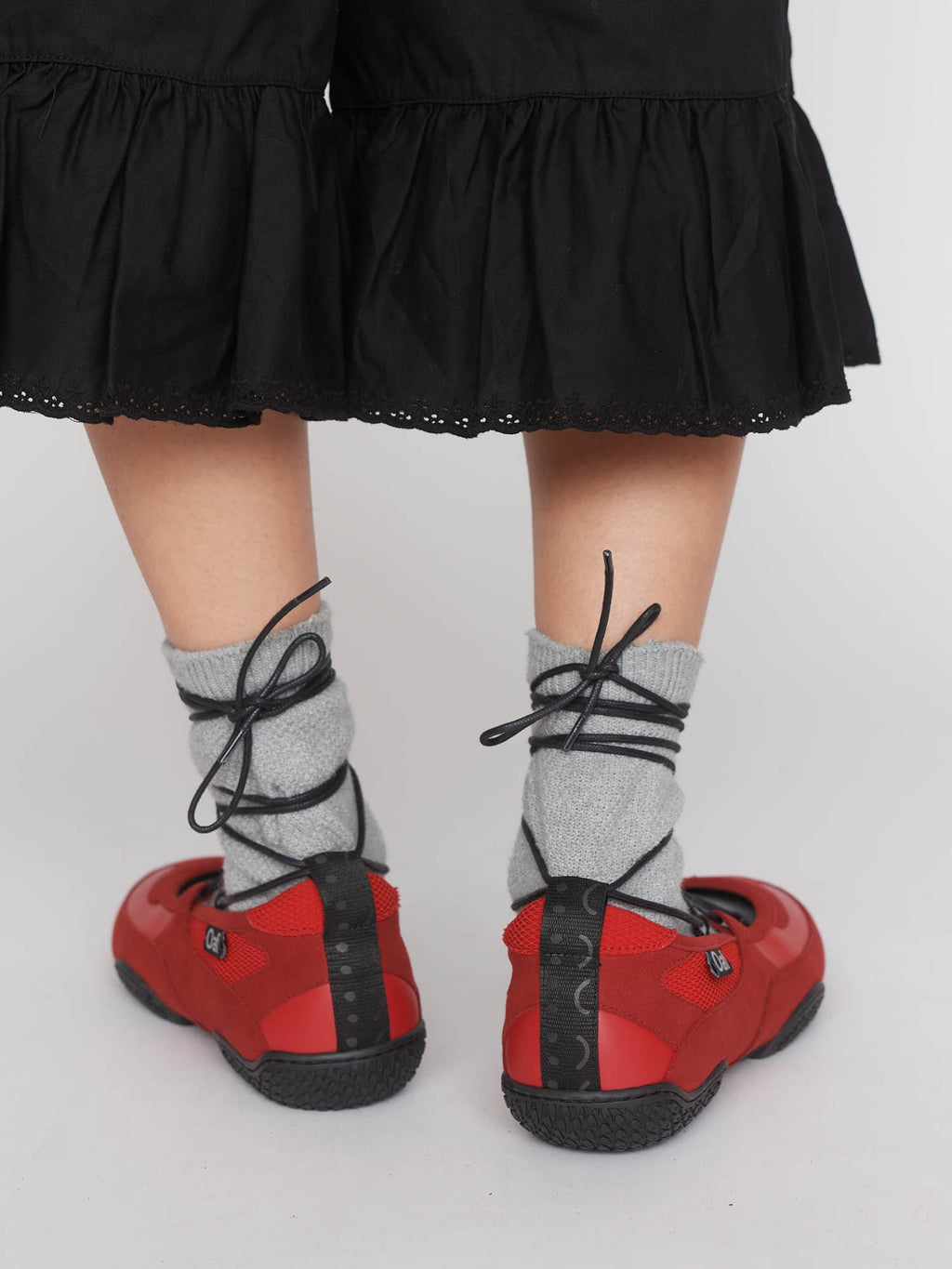 Red Slimbo Ballet Sneakers – Lazy Oaf