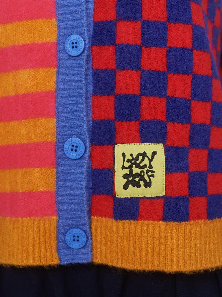 Jumbled Up Knitted Vest – Lazy Oaf