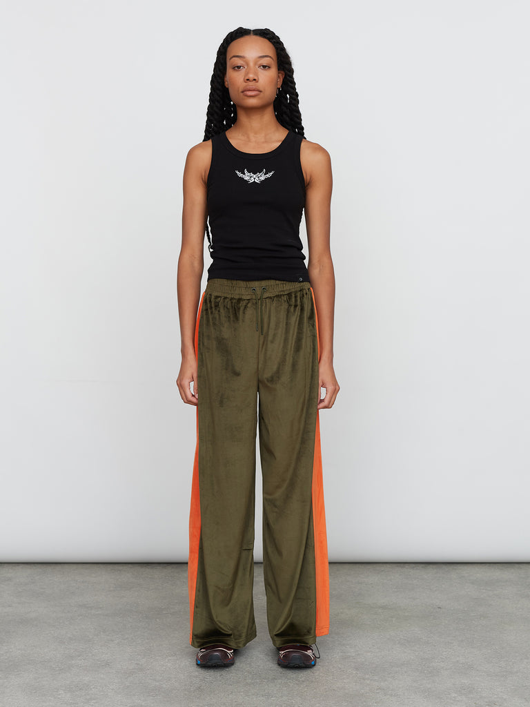 Lavaland Wide Leg Velour Pants – Lazy Oaf