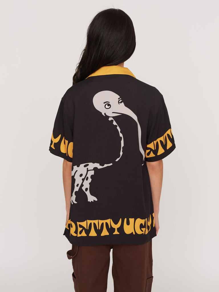 Medieval Animals Bowling Shirt – Lazy Oaf