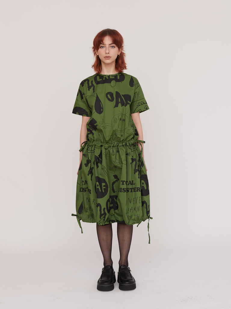 Sketchy Dress – Lazy Oaf