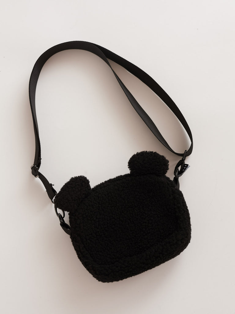 Black Fleece Bear Bag – Lazy Oaf