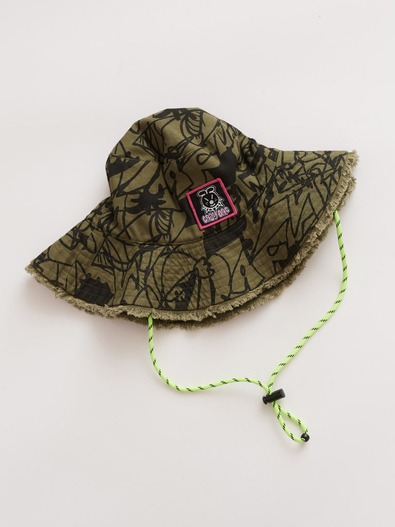 Sketchy Rave Hat – Lazy Oaf