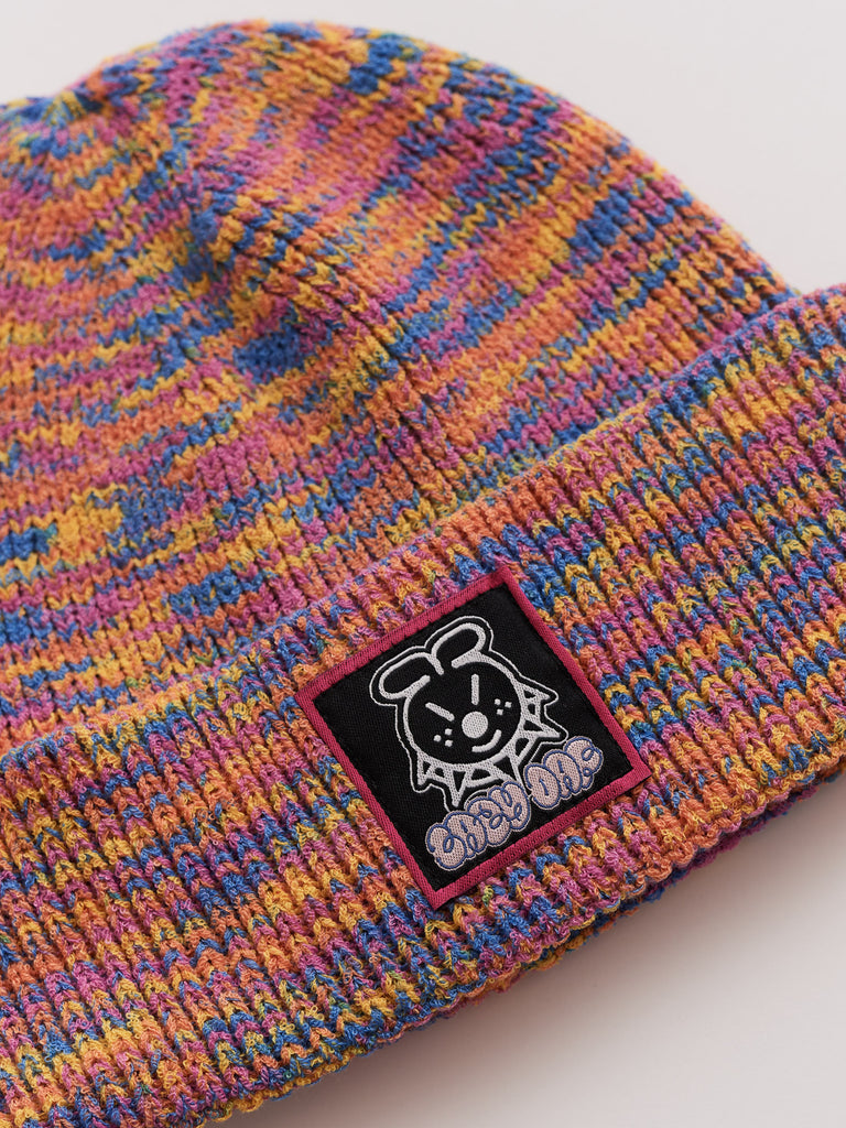 Multicoloured Knit Beanie – Lazy Oaf