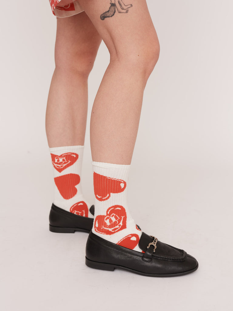 Happy Heart Socks – Lazy Oaf