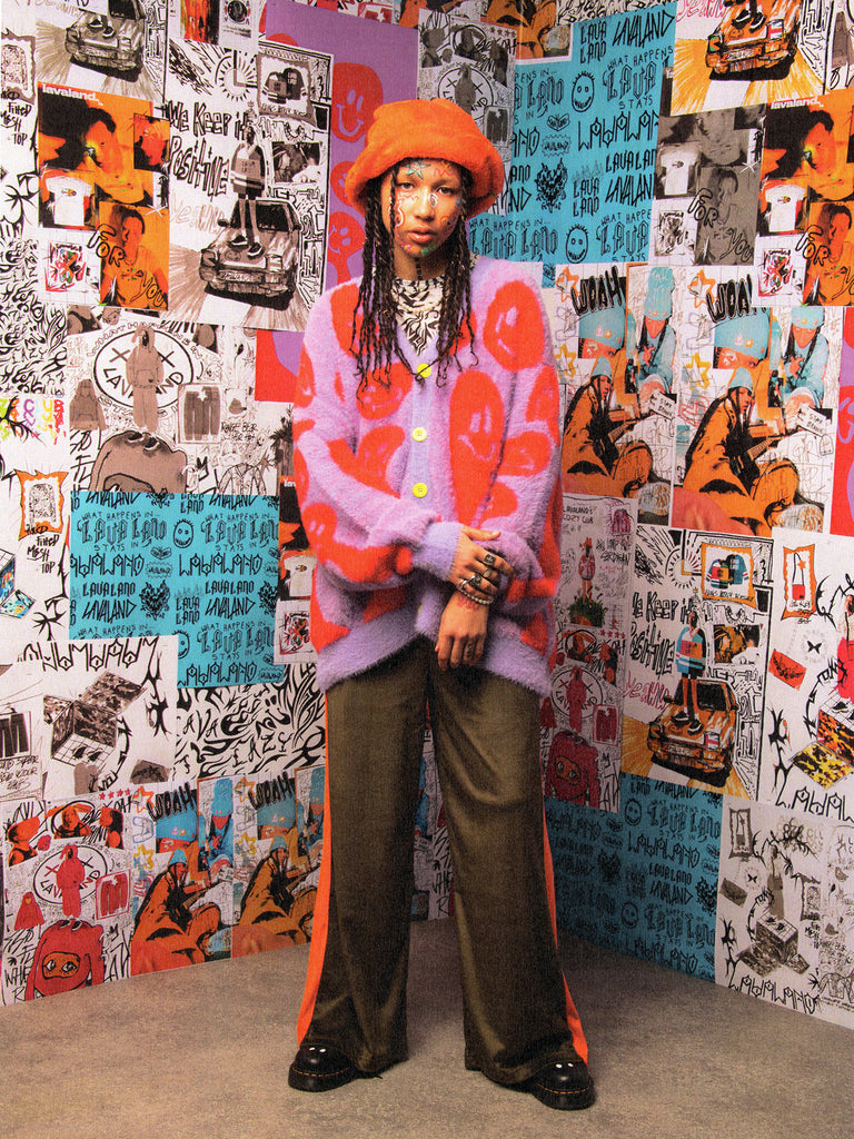 Lavaland Wide Leg Velour Pants – Lazy Oaf