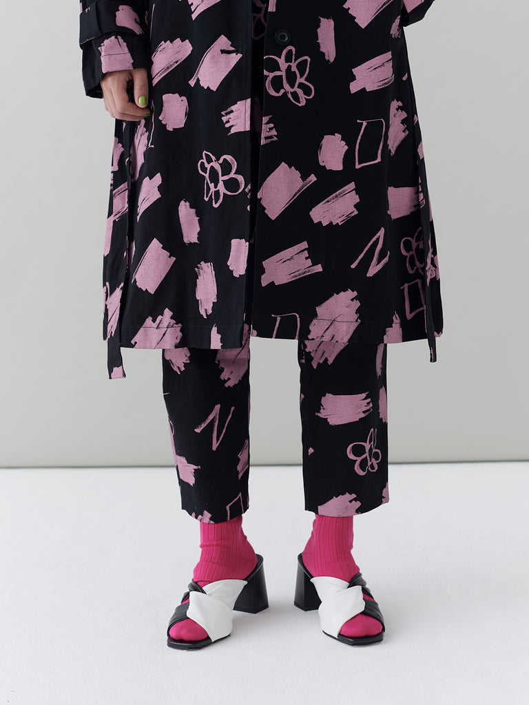 G.E.M. Scratch Duster Coat – Lazy Oaf
