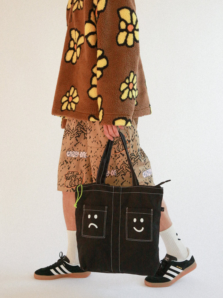 Happy Sad Shopper Bag – Lazy Oaf